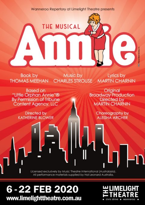 Annie The Musical - Limelight Theatre - February 2020