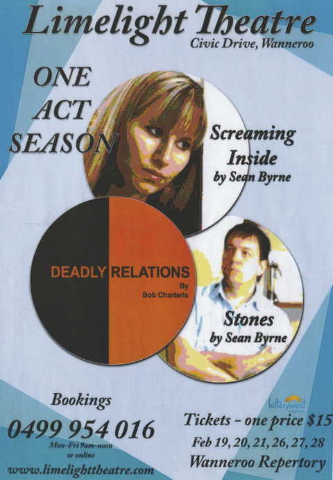 One Act Season - Limelight Theatre - February 2015