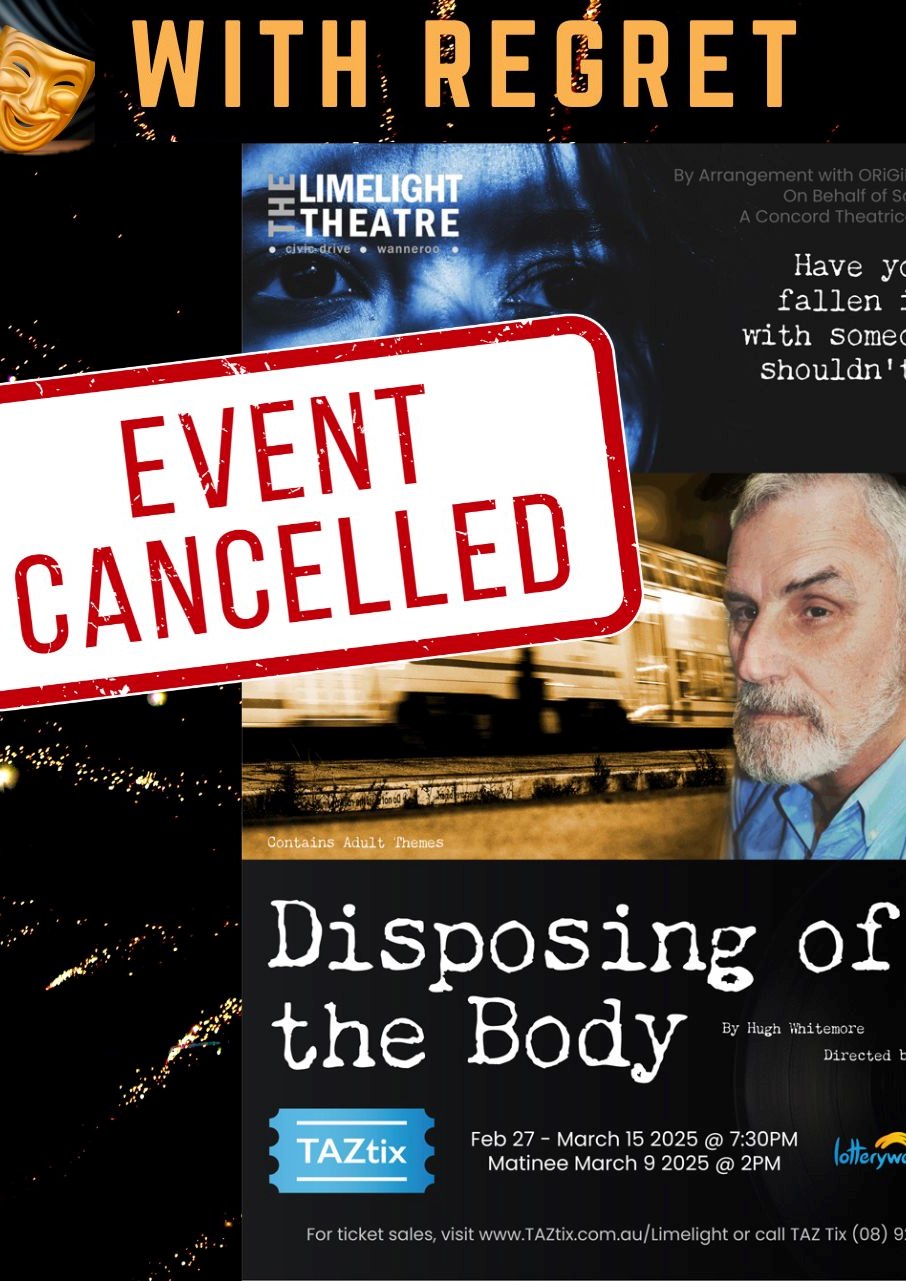 Disposing of the Body - Cancelled - Limelight Theatre