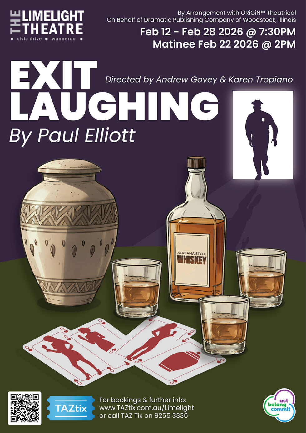 Exit Laughing - Limelight Theatre